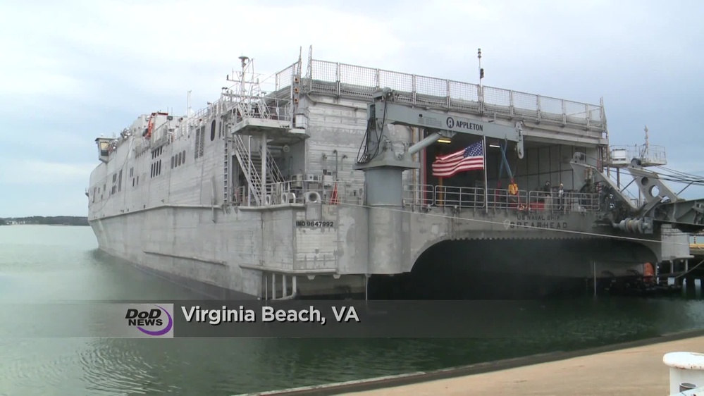 DVIDS - Video - Navy’s First Joint High Speed Vessel Deploys to Sixth Fleet