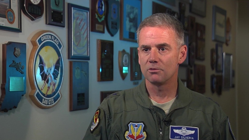 DVIDS - Video - F-35 Arrival At The USAFWS - Maj Gen Jay Silveria Interview