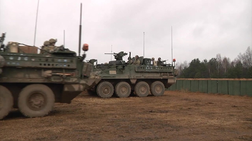 DVIDS - Video - U.S. Dragoons, Polish Infantry Conclude Live-fire Exercise