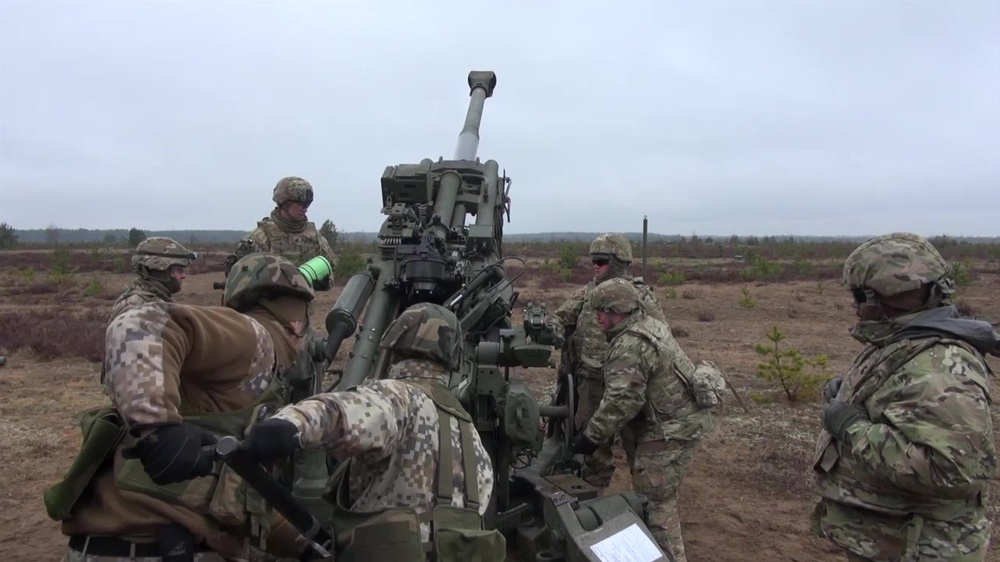 DVIDS - Video - Michigan 1-119th FA and Latvian Land Forces Complete ...
