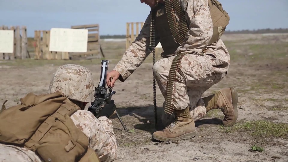 DVIDS - Video - 1/2 Scout Snipers Employ Machine Guns, Sniper Rifles