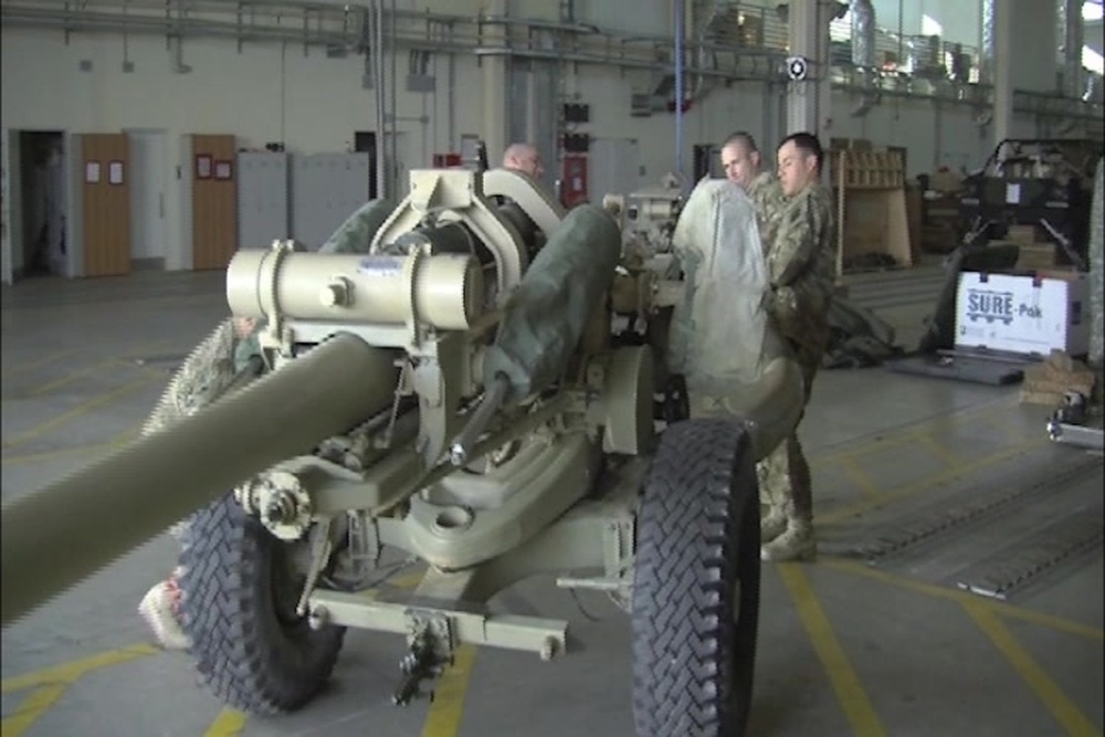 DVIDS - Video - Fire Control Alignment Test 105mm, Aviano March 19, 2015