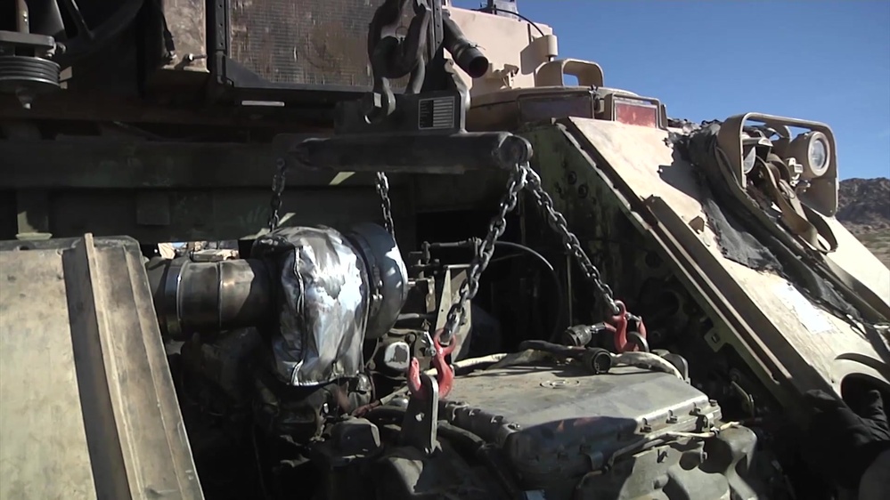 DVIDS - Video - 2-82 Field Artillery Engine Pull