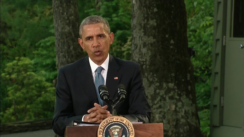 DVIDS - Video - POTUS Press Conference from Camp David