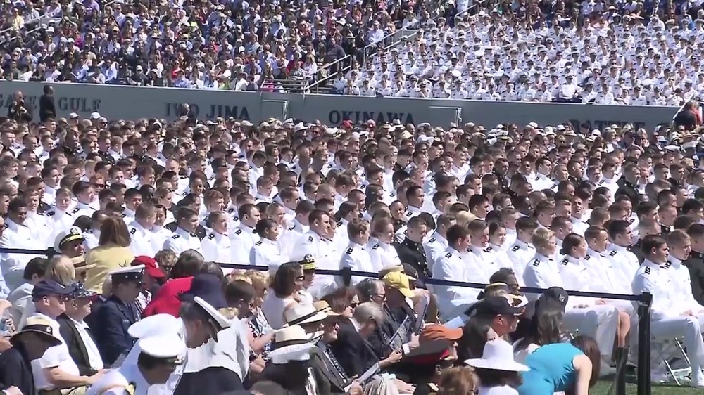 DVIDS - Video - US Naval Academy Graduation and Commissioning