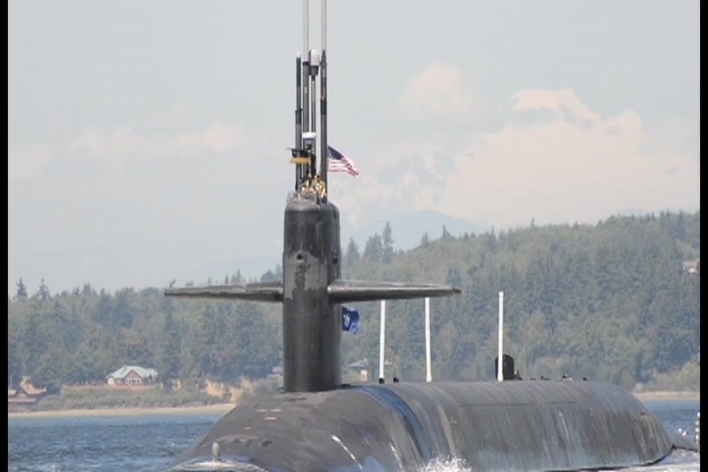 DVIDS - Video - USS Maine Returns To Naval Base Kitsap - Bangor, Part 1
