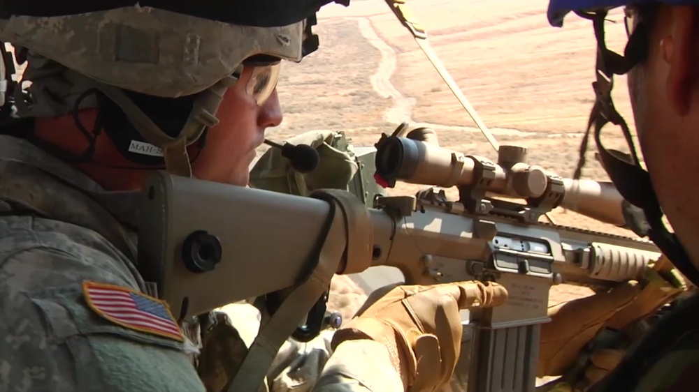 DVIDS - Video - (BROLL) Aerial Sniper Training