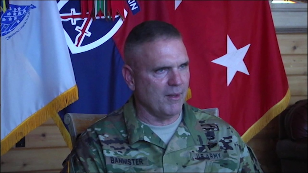 DVIDS - Video - Maj. Gen. Jeffrey Bannister's Media Roundtable
