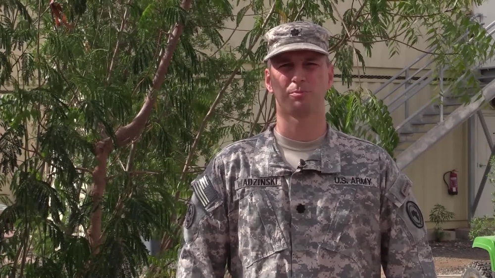 DVIDS - Video - Army Lt. Col. Kurt Wadzinski