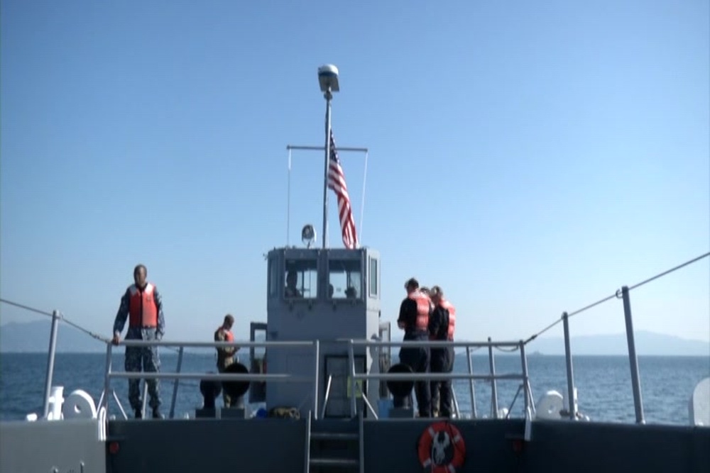 DVIDS - Video - A Vietnam-era Mike boat sailing to Target Island