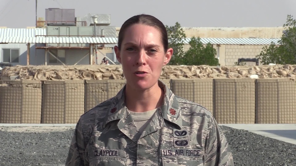 DVIDS - Video - Air Force Maj. Amy Claypool