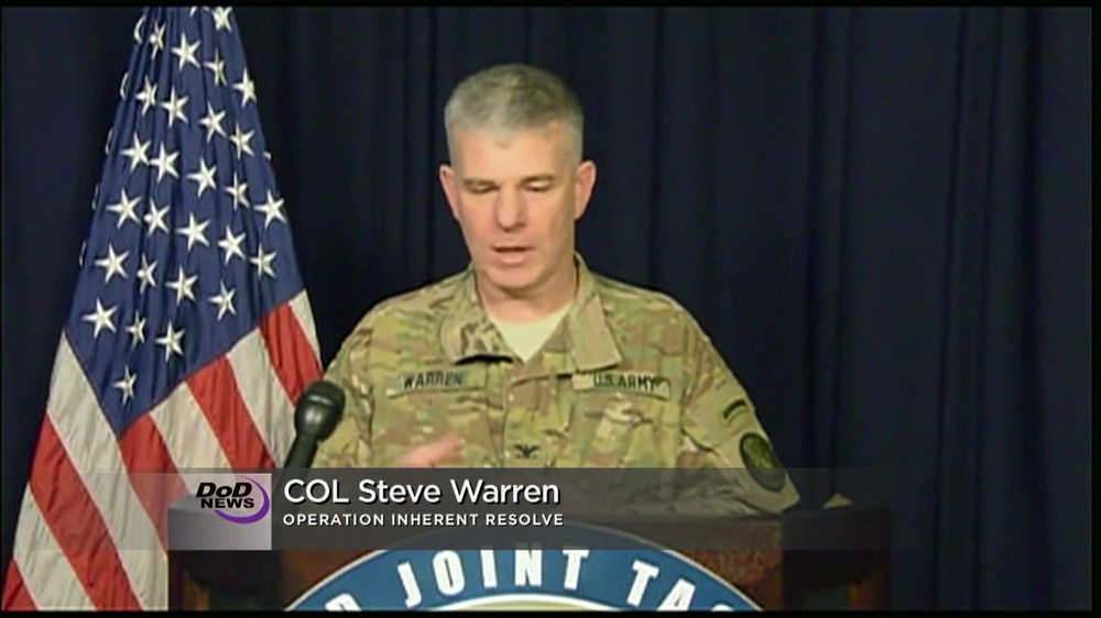 DVIDS - Video - Col. Warren Update on Inherent Resolve