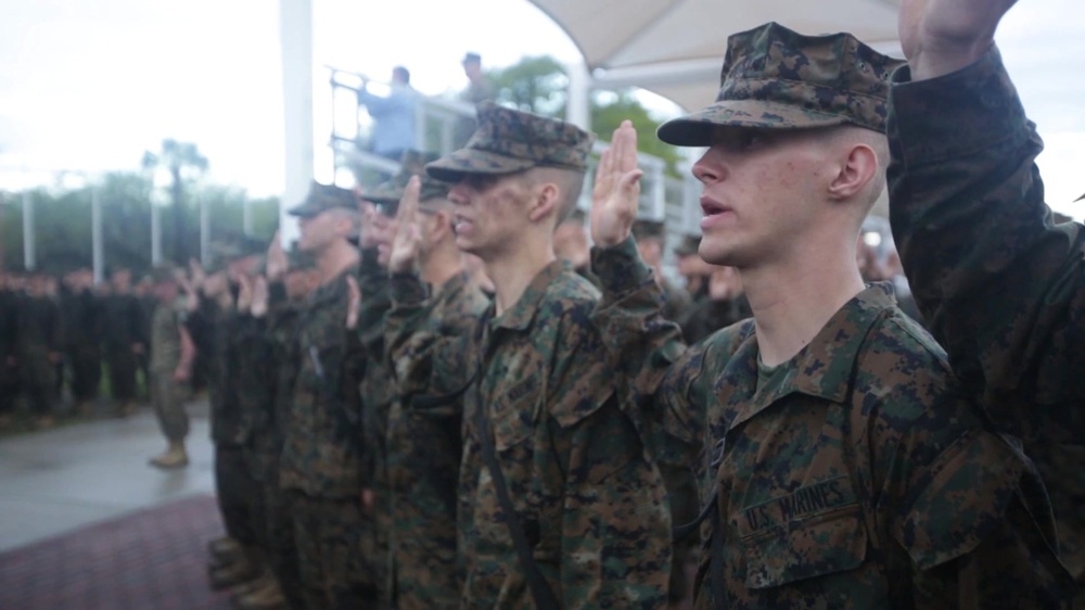 DVIDS - Video - Mike Company EGA Ceremony 160402