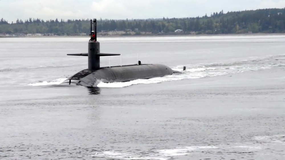 DVIDS - Video - USS Kentucky (SSBN 737) Returns to Naval Base Kitsap-Bangor