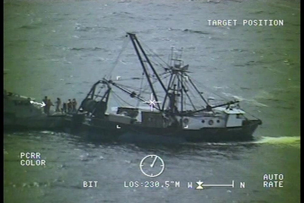 DVIDS - Video - Coast Guard Rescues 3 From Sinking Fishing Vessel Near ...
