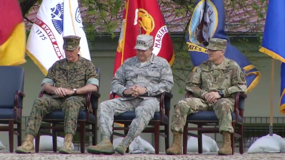 DVIDS - Video - Carter to Attend U.S. European Command Change of Command (Clean Version)