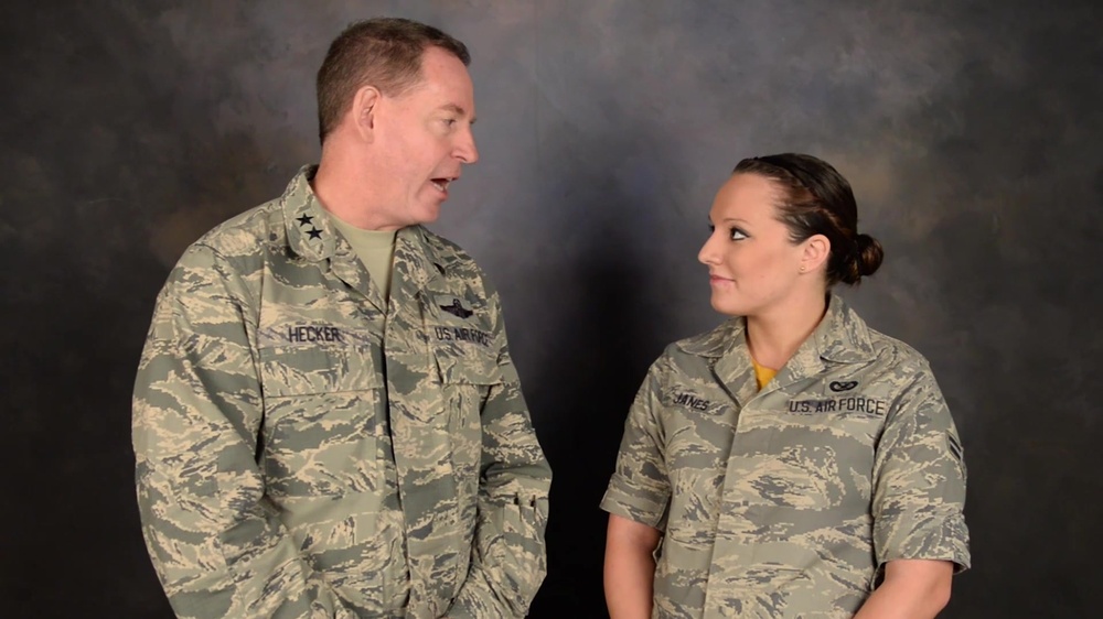 DVIDS - Video - Altus Touch and Go: Maj. Gen. James Hecker