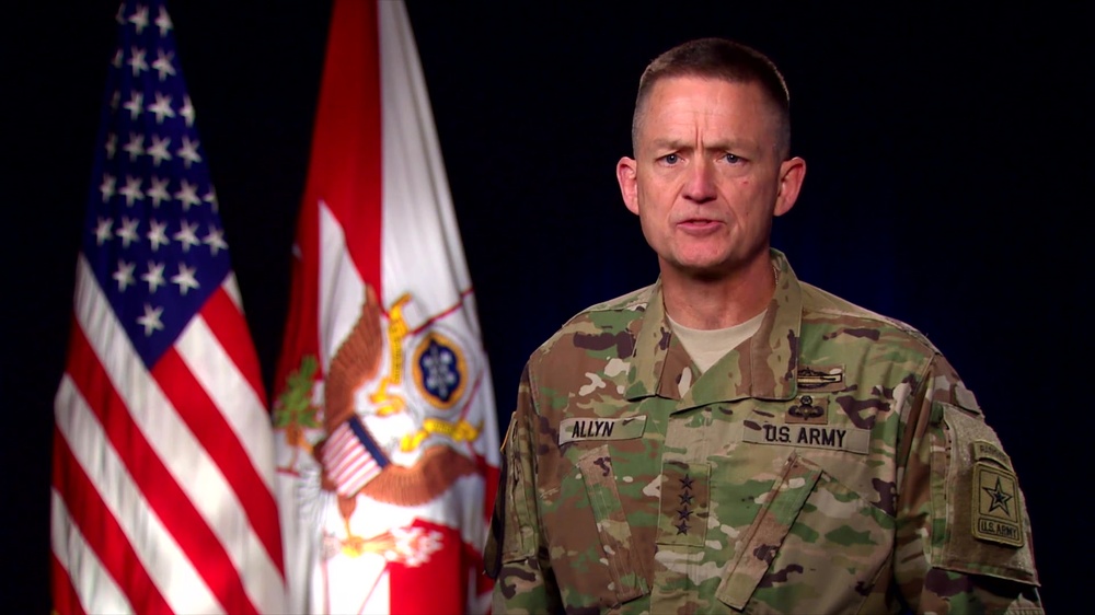 DVIDS - Video - Vice Chief of Staff of the Army, Gen. Daniel Allyn Army ...