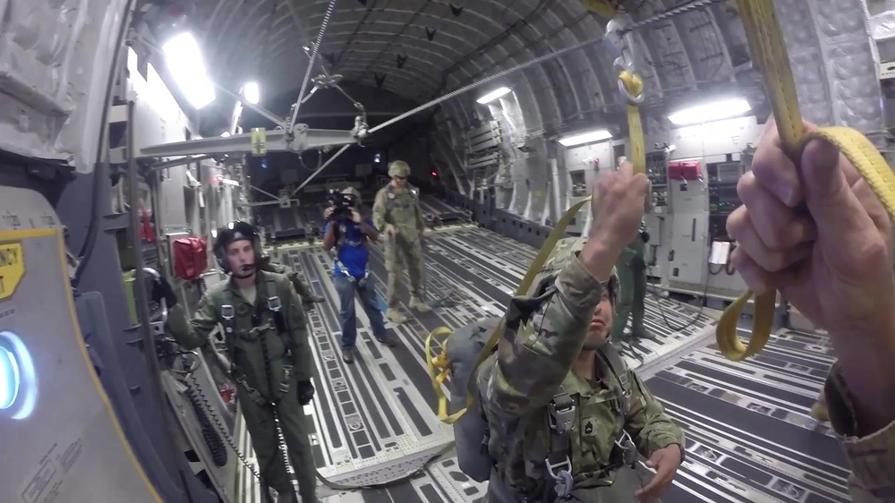 DVIDS - Video - Mass Tactical Parachute Assault part 3