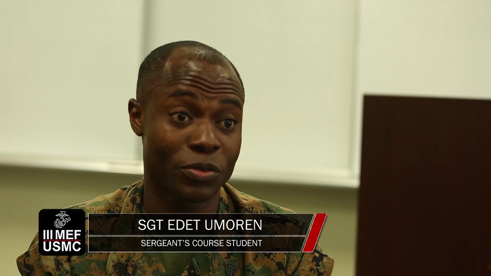 DVIDS - Video - Professional Military Development: Sergeant's Course