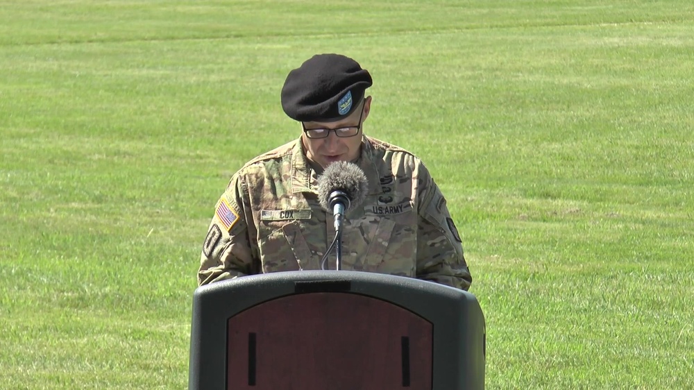 DVIDS - Video - 22nd CBRN Battalion Colors Casing Ceremony