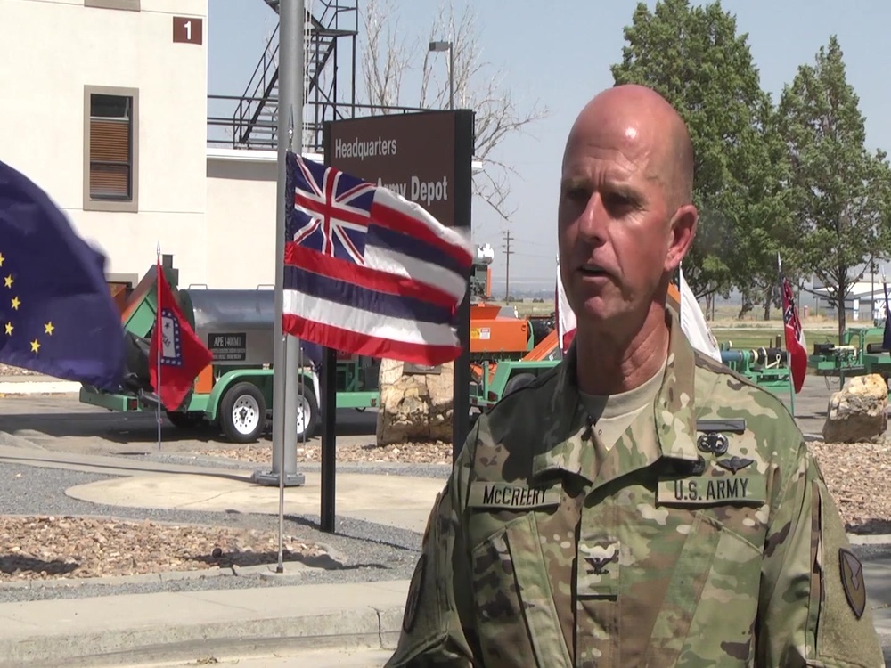 DVIDS - Video - COL Roger McCreery Interview