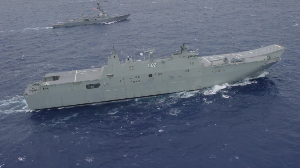 DVIDS - Video - HMAS Canberra (L02) - Forty Ships and Submarines Steam ...