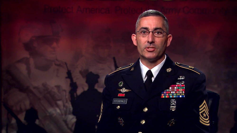 DVIDS - Video - Sgt. Maj. Fitzgerald - Antiterrorism Awareness Month ...