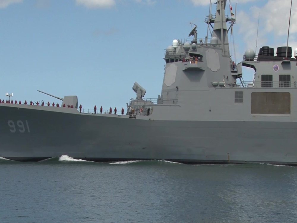 DVIDS - Video - Republic of Korea Sejong the Great-Class Destroyer ...
