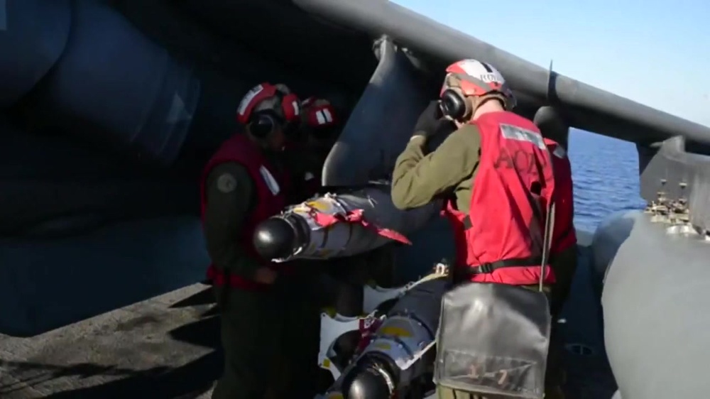 DVIDS - Video - U.S. Marines Load Munitions to Support Operation ...