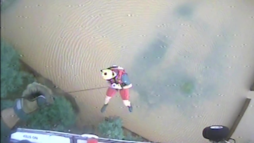 DVIDS - Video - Baton Rouge Flooding: Swimmer B-roll