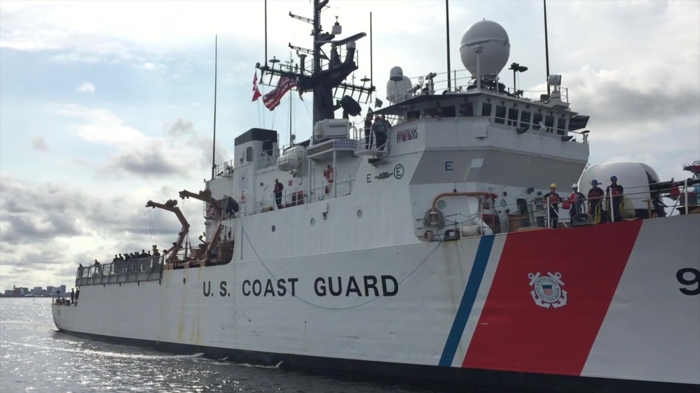 DVIDS - Video - Coast Guard Cutter Legare Returns Home