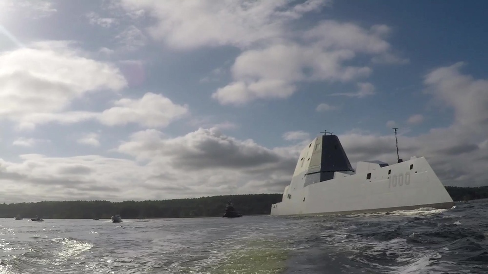 DVIDS - Video - DDG 1000 USS ZUMWALT