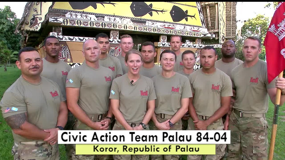 DVIDS - Video - Civic Action Team Palau Shoutout