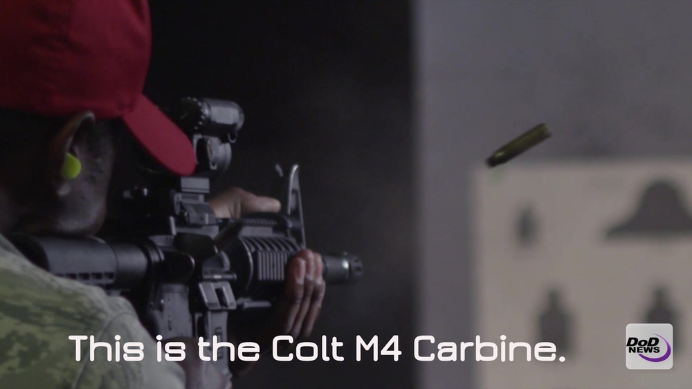 DVIDS - Video - Slow Motion Video of an M4 Carbine in Action