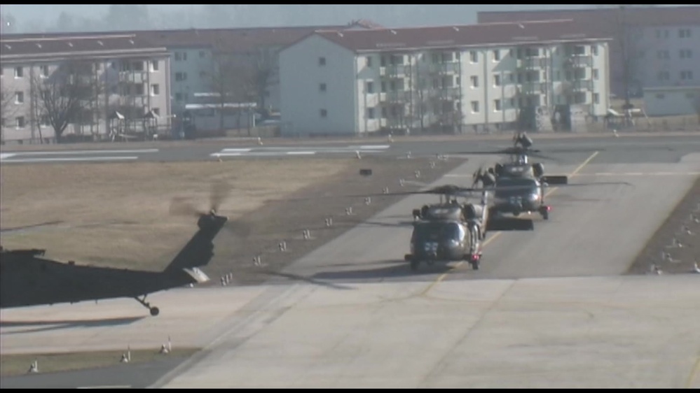 DVIDS - Video - 10th Combat Aviation Brigade helicopters arrive at ...