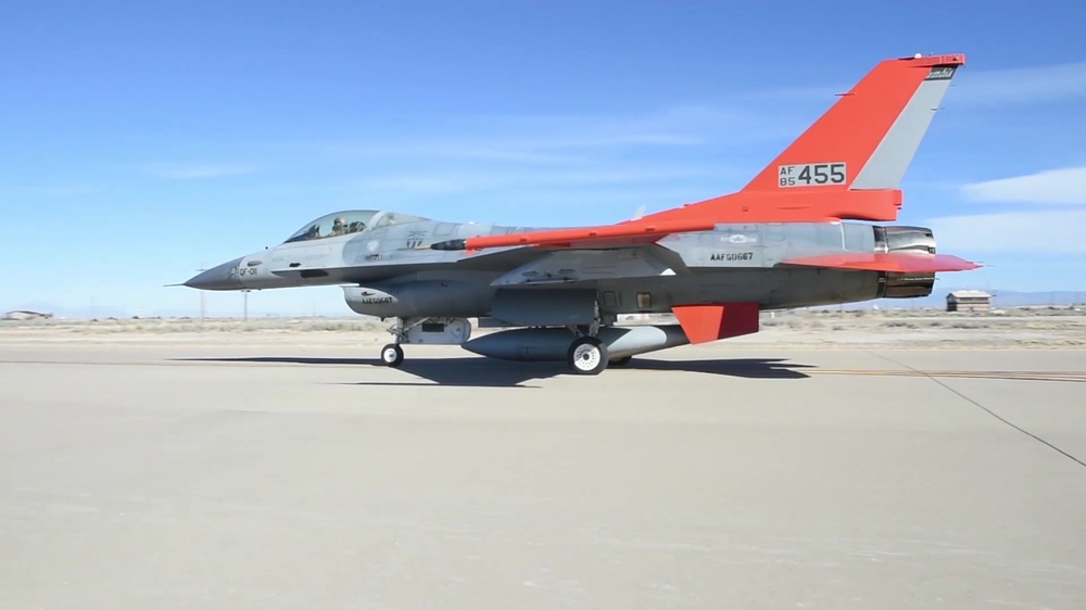 DVIDS - Video - QF-16 Aerial Target Arrival/First Sortie