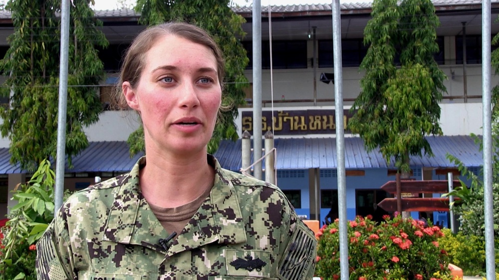 DVIDS - Video - Interview with U.S. Navy CE2 Elizabeth Leow