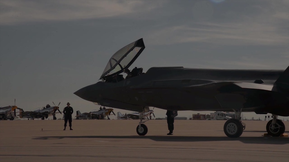 DVIDS - Video - F-35 (taxi and pilot deplane)