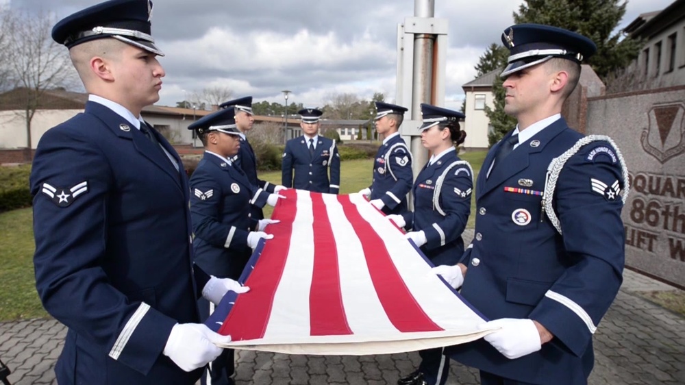 DVIDS - Video - Ramstein Honor Guard Retreat