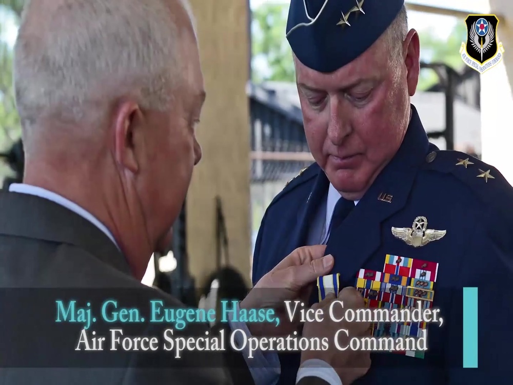DVIDS - Video - AFSOC Vice Commander, Maj. Gen. Eugene Haase Retires