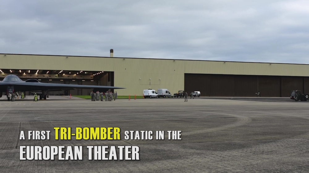 DVIDS - Video - Historic Tri-Bomber Static in European Theater