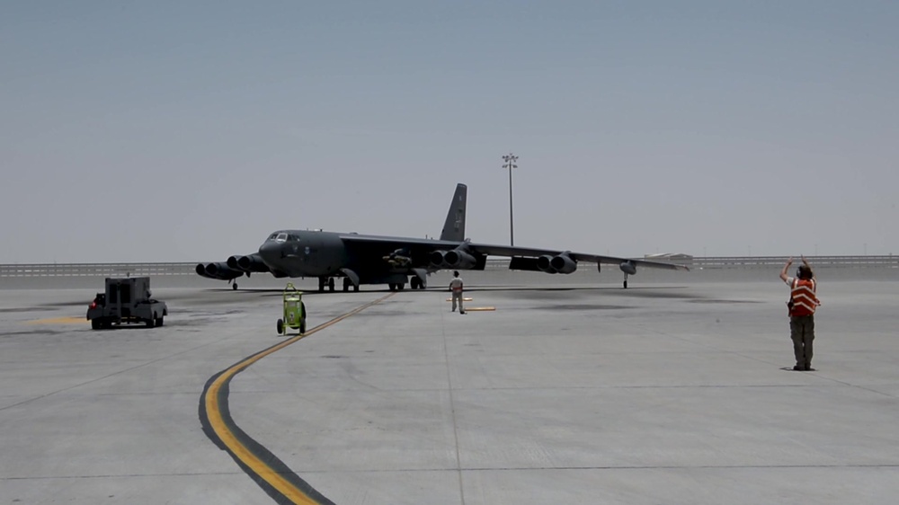 DVIDS - Video - 23d AMXS launches 401st expeditionary B-52 sortie ...