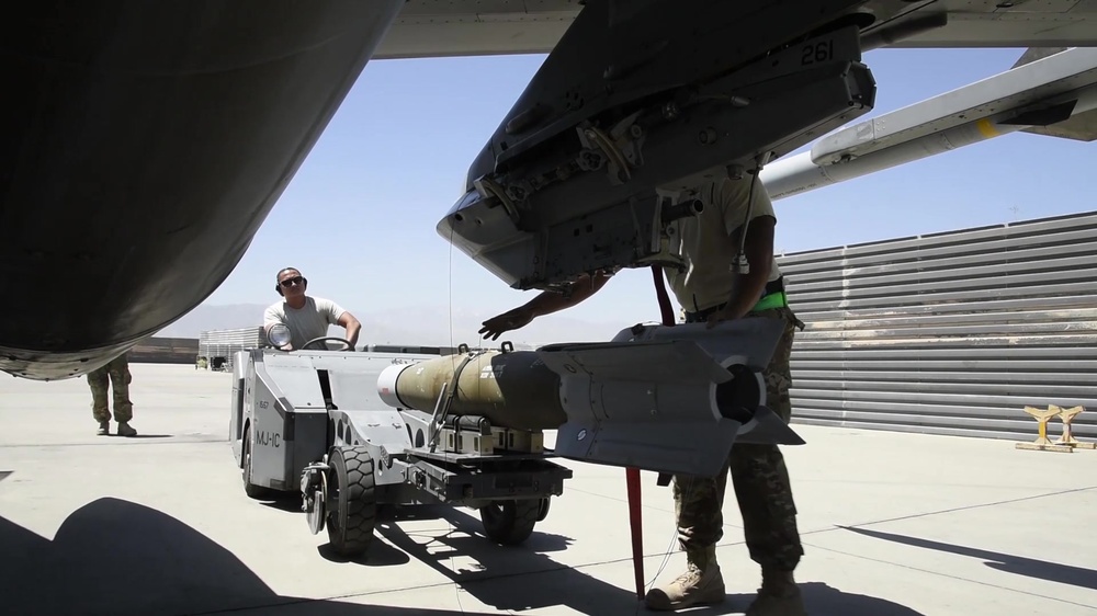 DVIDS - Video - 555th Expeditionary Fighter Squadron Drops 555th Bomb ...