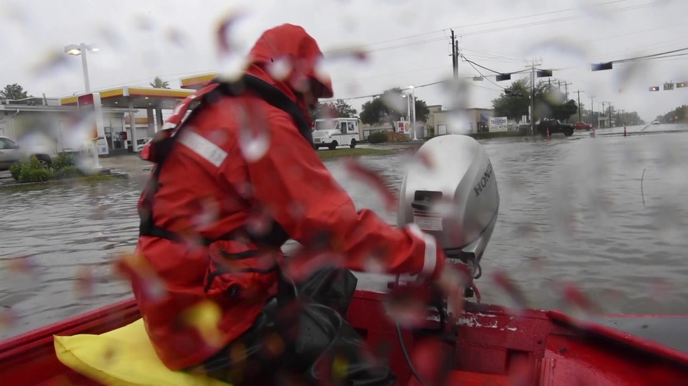 DVIDS - Video - Coast Guard flood punt team responds to Hurricane Harvey