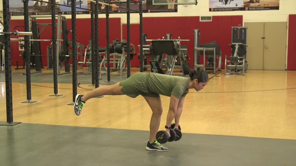 DVIDS - Video - Dumbbell Single Leg Deadlift
