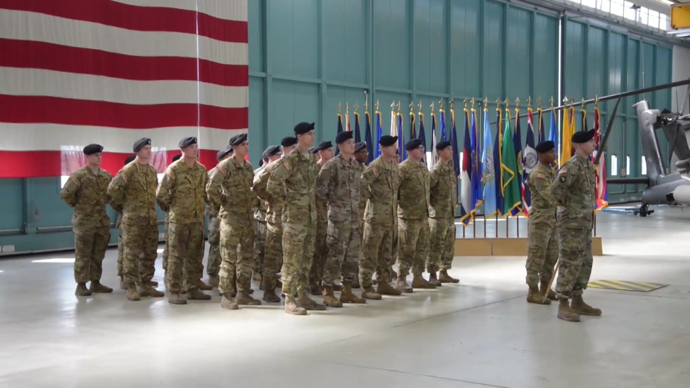 DVIDS - Video - 5th Detachment, 603rd Aviation Support Battalion Casing ...