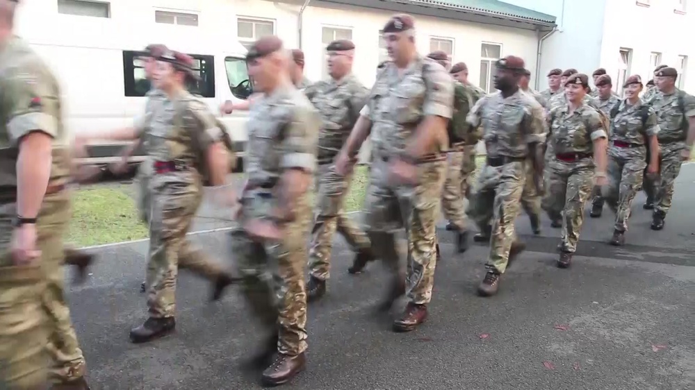 DVIDS - Video - Charlie Co. 1/125th Arrives at Sennelager Training Area ...