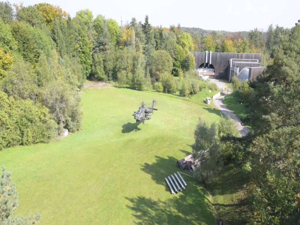DVIDS - Video - Apache Takes off from Panzer Range Complex, Germany