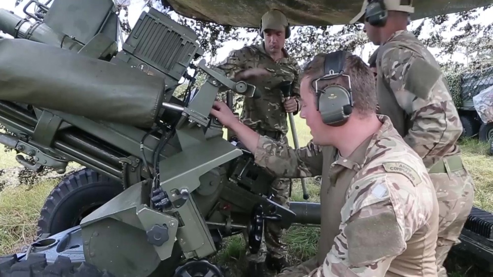 DVIDS - Video - U.S. and British Forces Fire Artillery for Bold Alligator